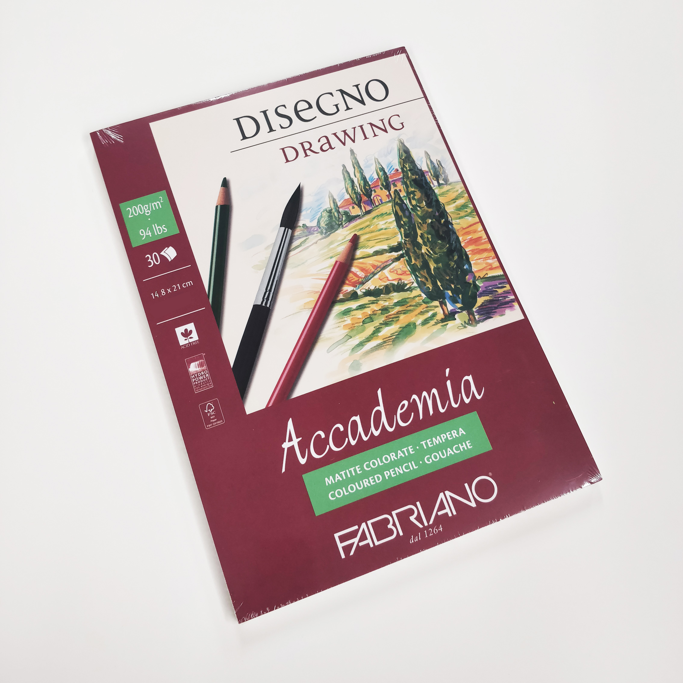 Fabriano Accademia Drawing Paper Pad - Intaglio Printmaker
