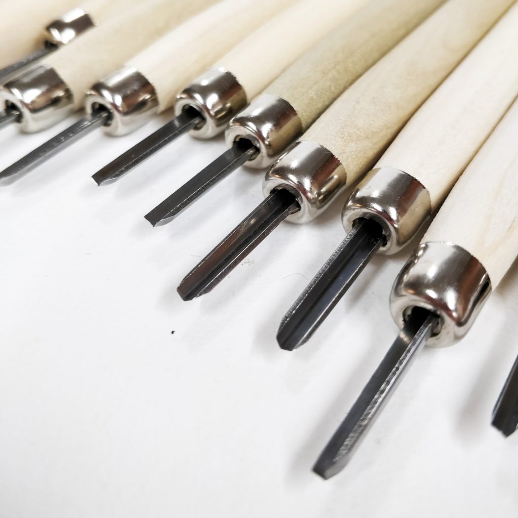 Japanese Economy Cutters Small V - Intaglio Printmaker