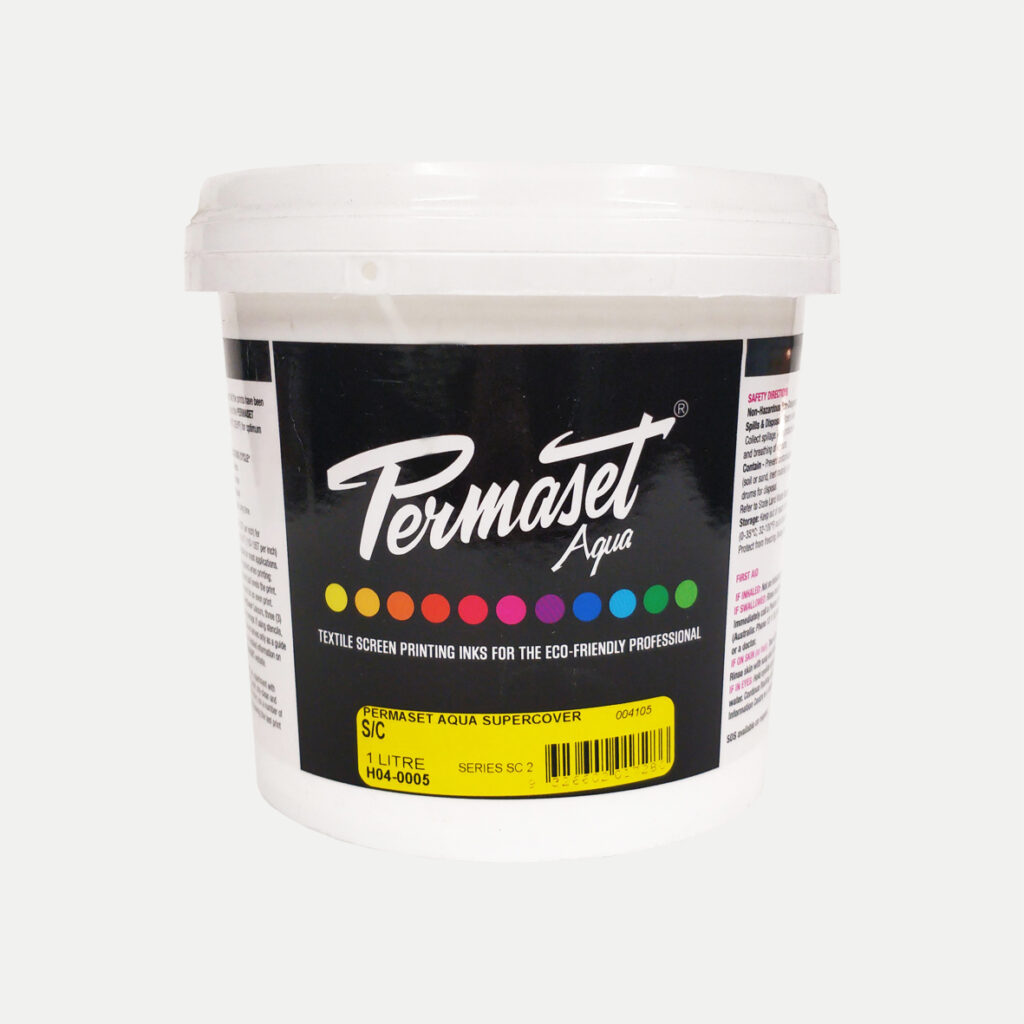 Permaset Aqua Supercover Ink Black - Intaglio Printmaker