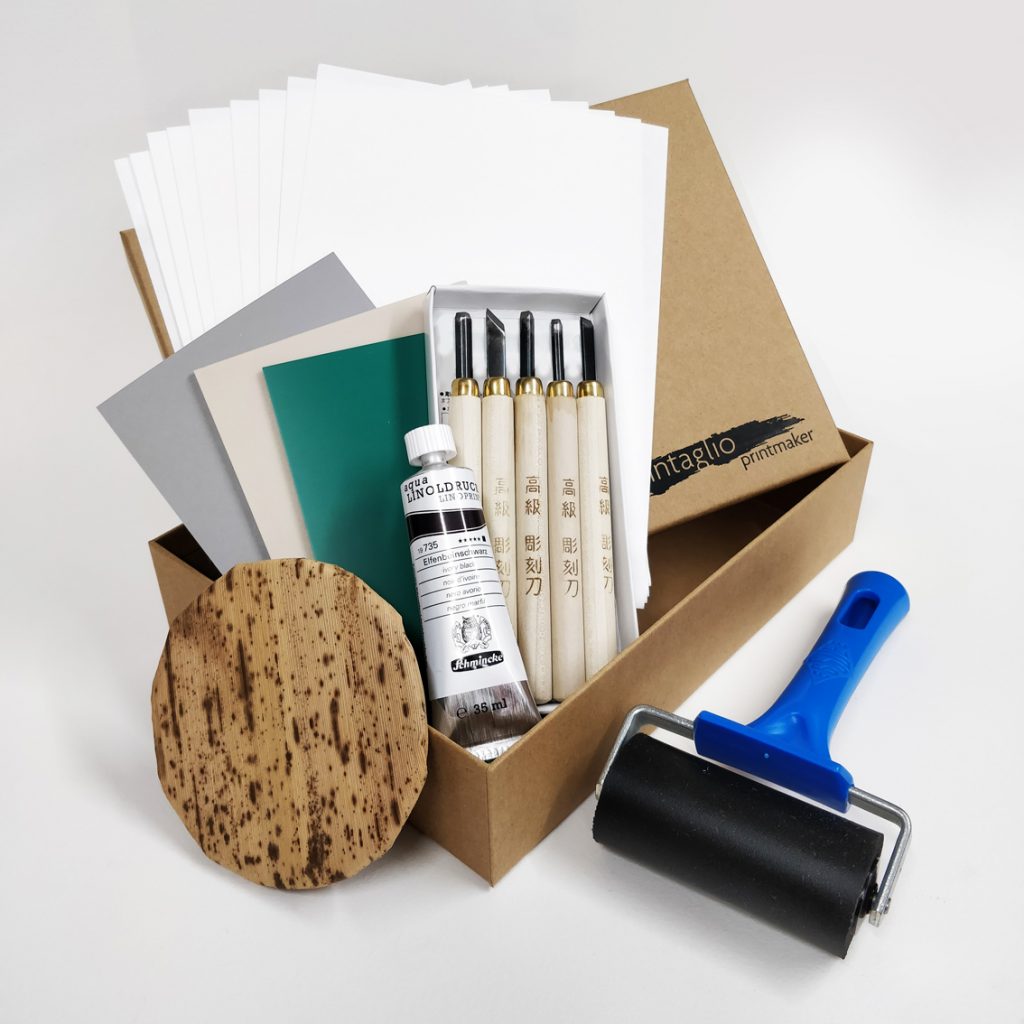 Schmincke Relief Printing Kit - Intaglio Printmaker