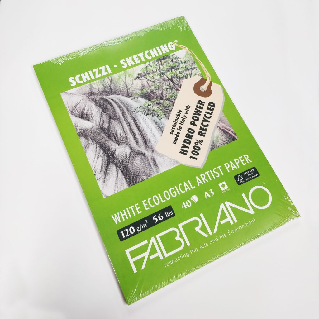 Fabriano White Ecological Artist Paper - Intaglio Printmaker