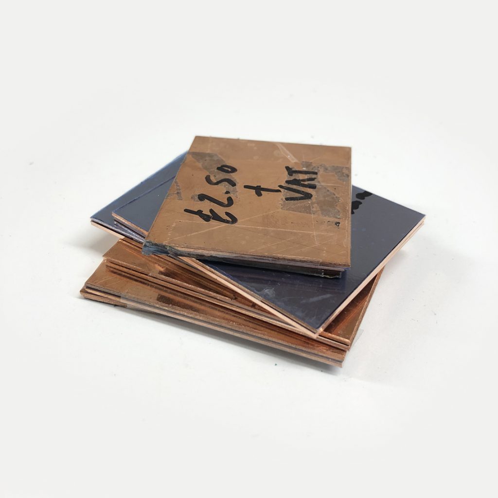 Polished Copper Offcuts - Intaglio Printmaker