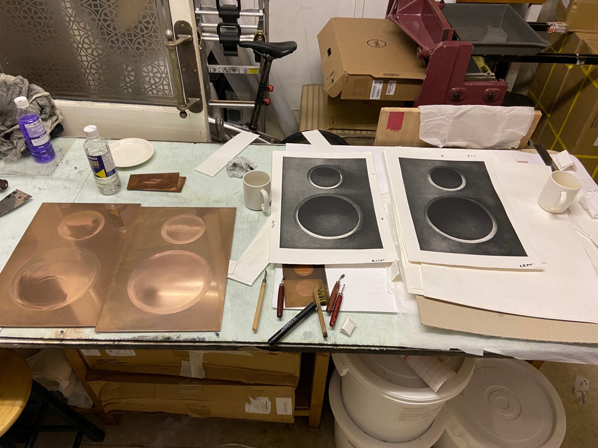 Intaglio Imprint - Intaglio Printmaker